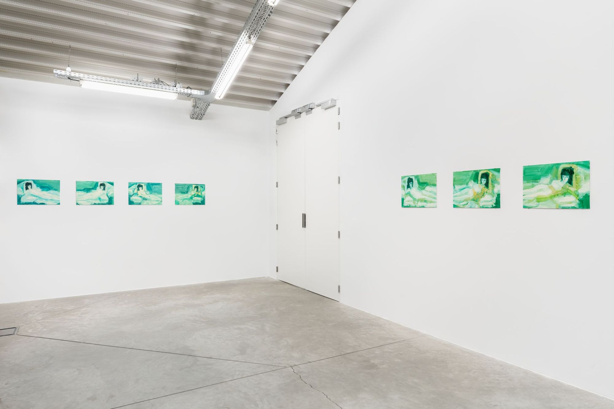 Hu Zi, 'The Wall' at Almine Rech, Brussels, Belgium on 8 Sep–8 Oct 2022 ...
