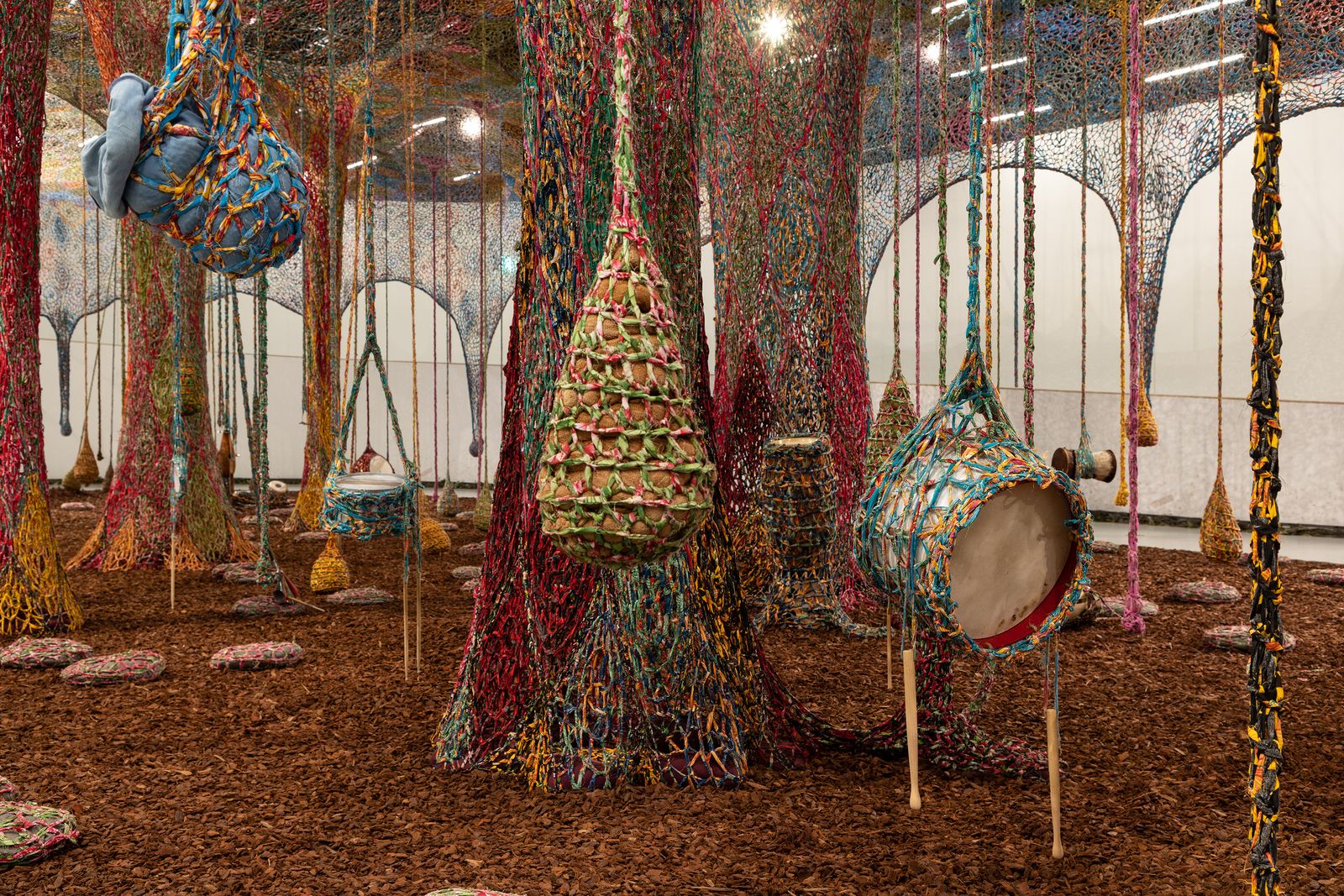 Ernesto Neto: Nosso Barco Tambor Terra [our boat drum earth] | Ocula