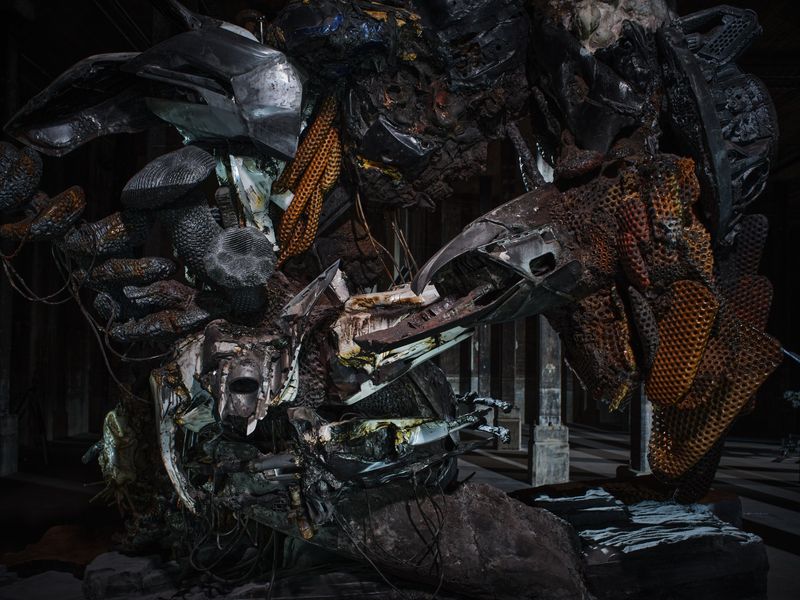 Adrián Villar Rojas Creates Otherworldly Installation for AGNSW Tank ...