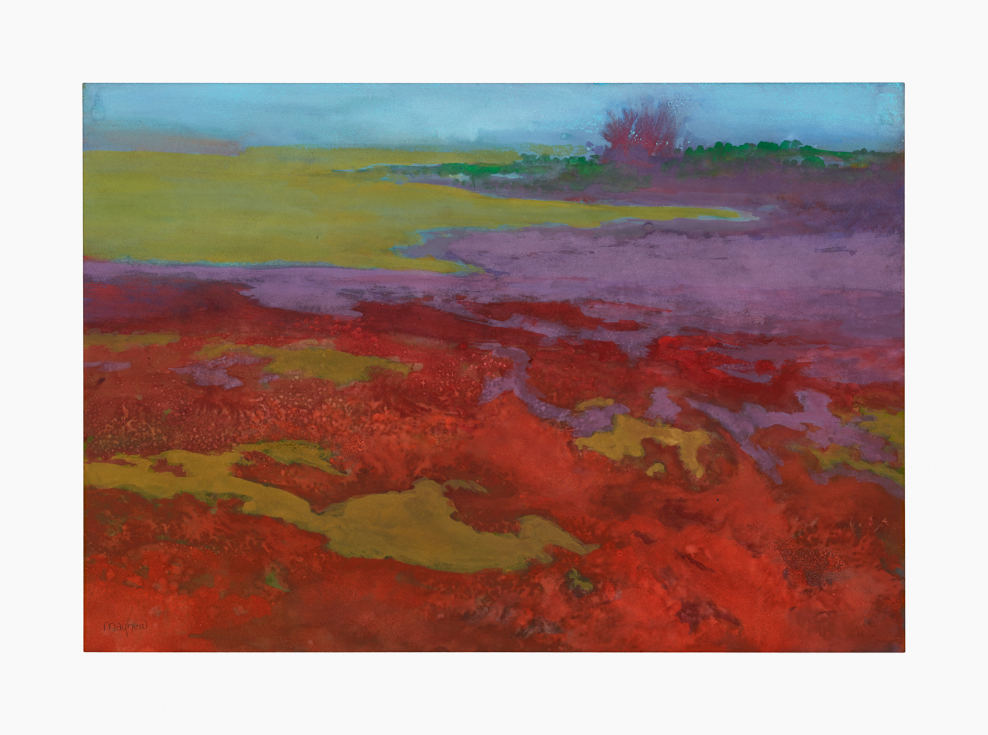 Richard Mayhew, Painter of Vivid ‘Mindscapes’, Dies at 100 | Ocula