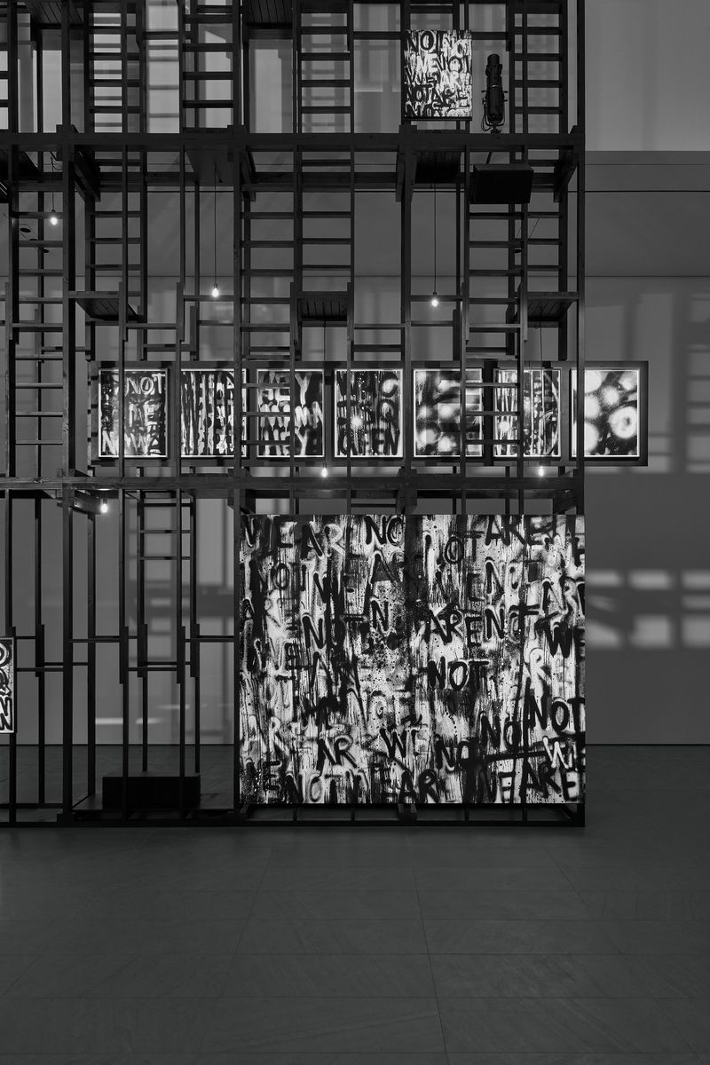 U.S. Painter Adam Pendleton Brings His ‘Black Dada’ Journey to Mennour ...