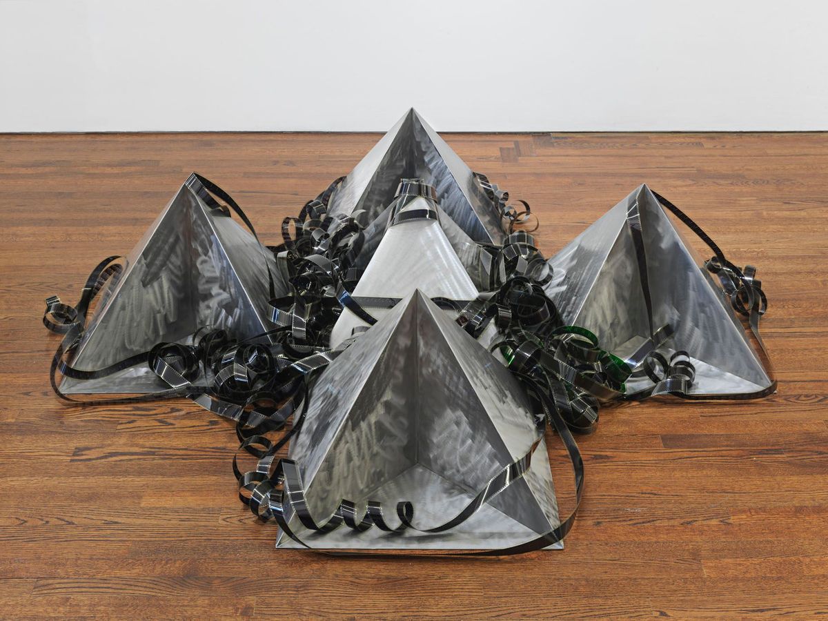 Untitled (X Floor Piece), 1989 by Gretchen Bender | Ocula