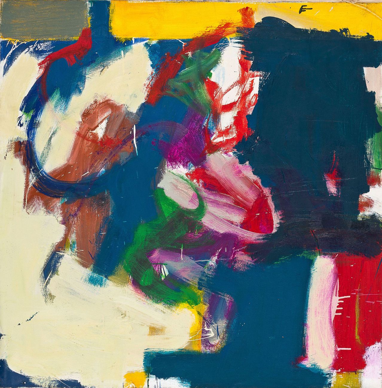 Untitled, Undated by Wook-Kyung Choi, Oil on canvas, 90 x 90 cm (28 ...