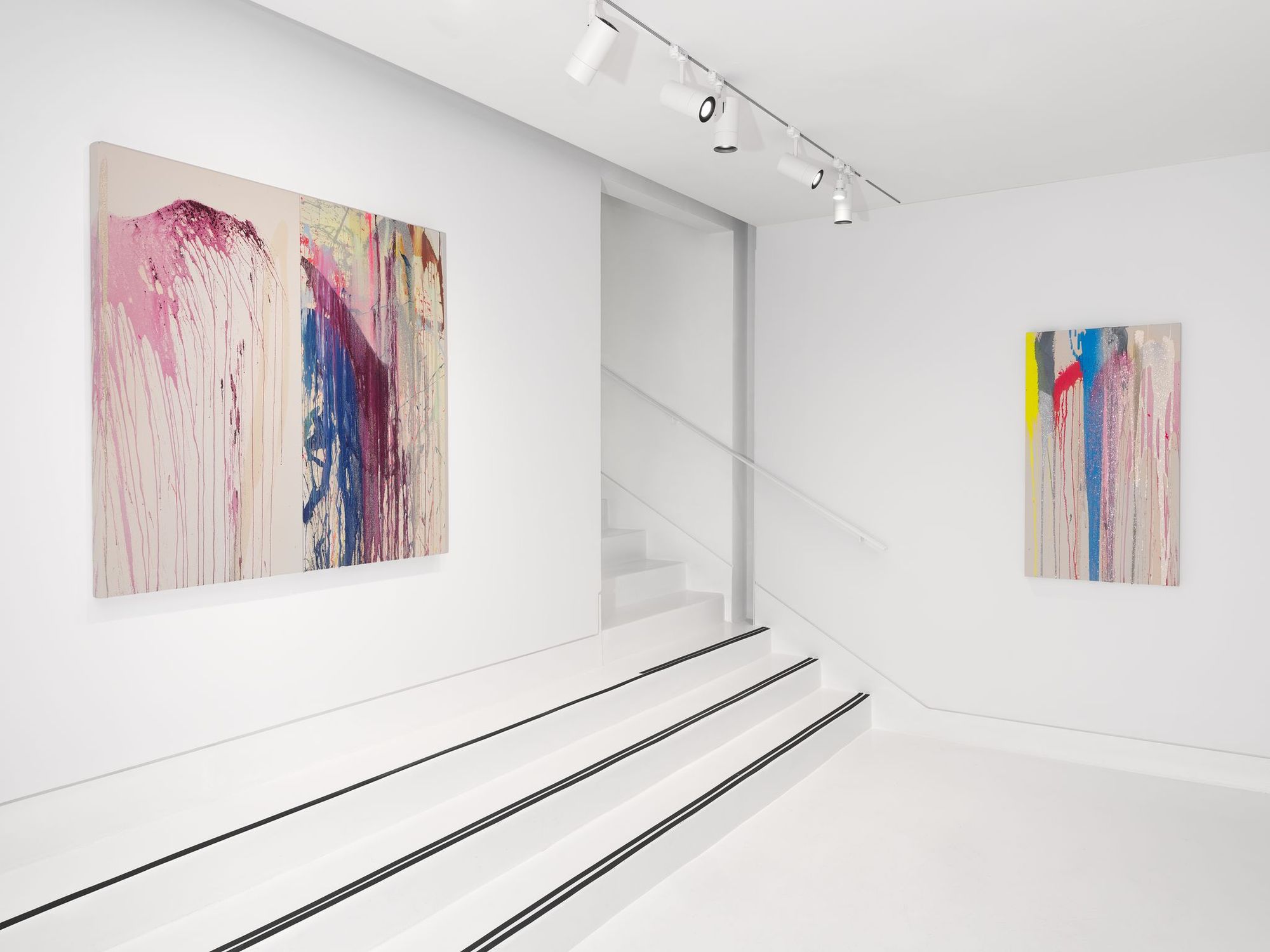 John M Armleder, 'Quasi Nocturne' at Almine Rech, Monaco, Monte Carlo ...