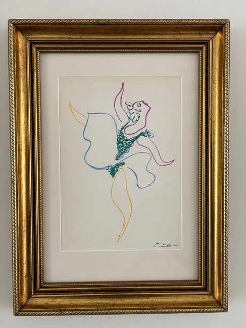 The Ballet Dancer, 1954 by Pablo Picasso | Ocula