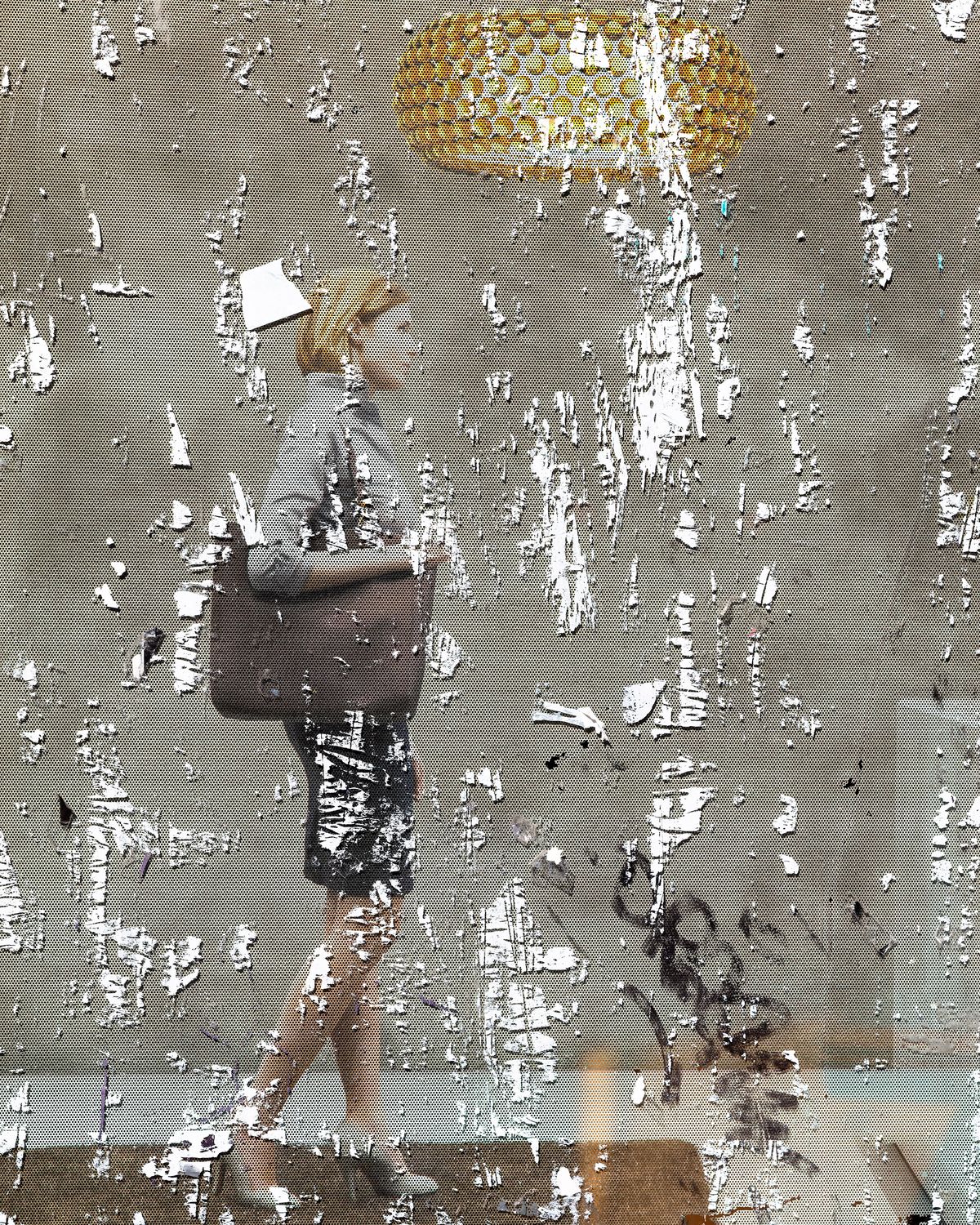 Scratched Off Poster, Paris, 2021 by Anastasia Samoylova | Ocula