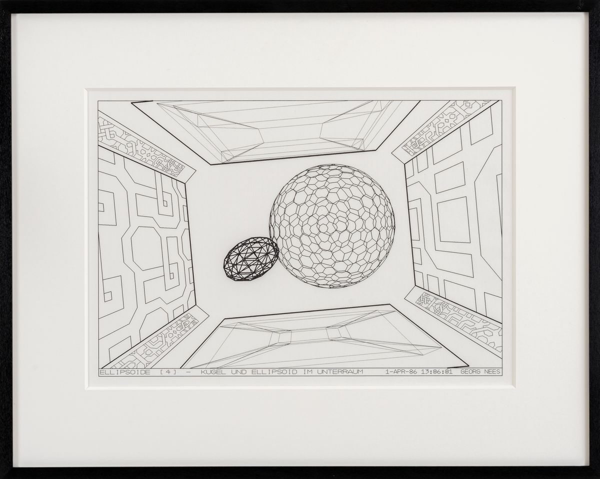 Georg Nees' Art For Sale, Exhibitions & Biography | Ocula Artist