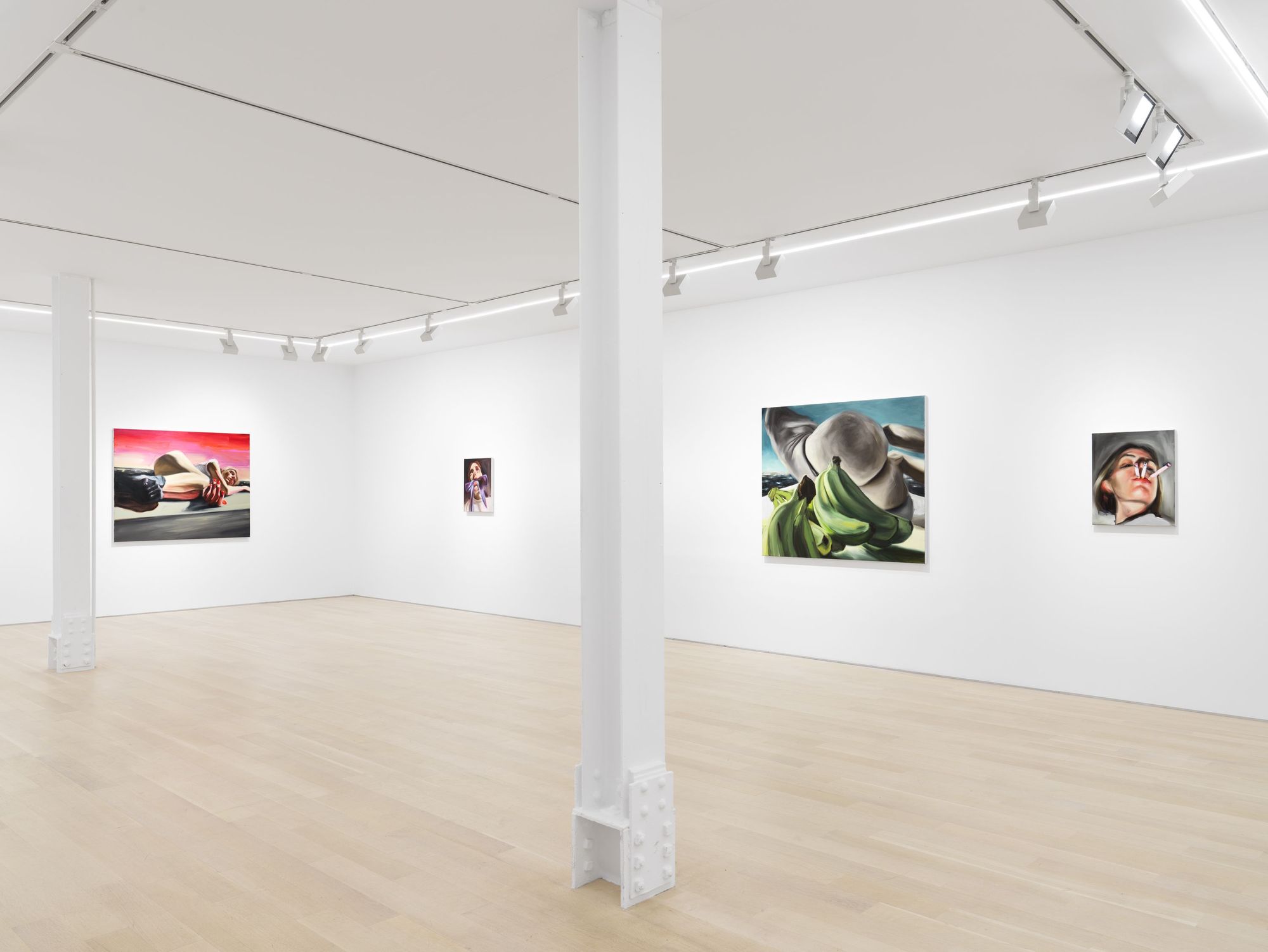 Amanda Wall, 'Sky got dark' at Almine Rech, New York, Upper East Side ...