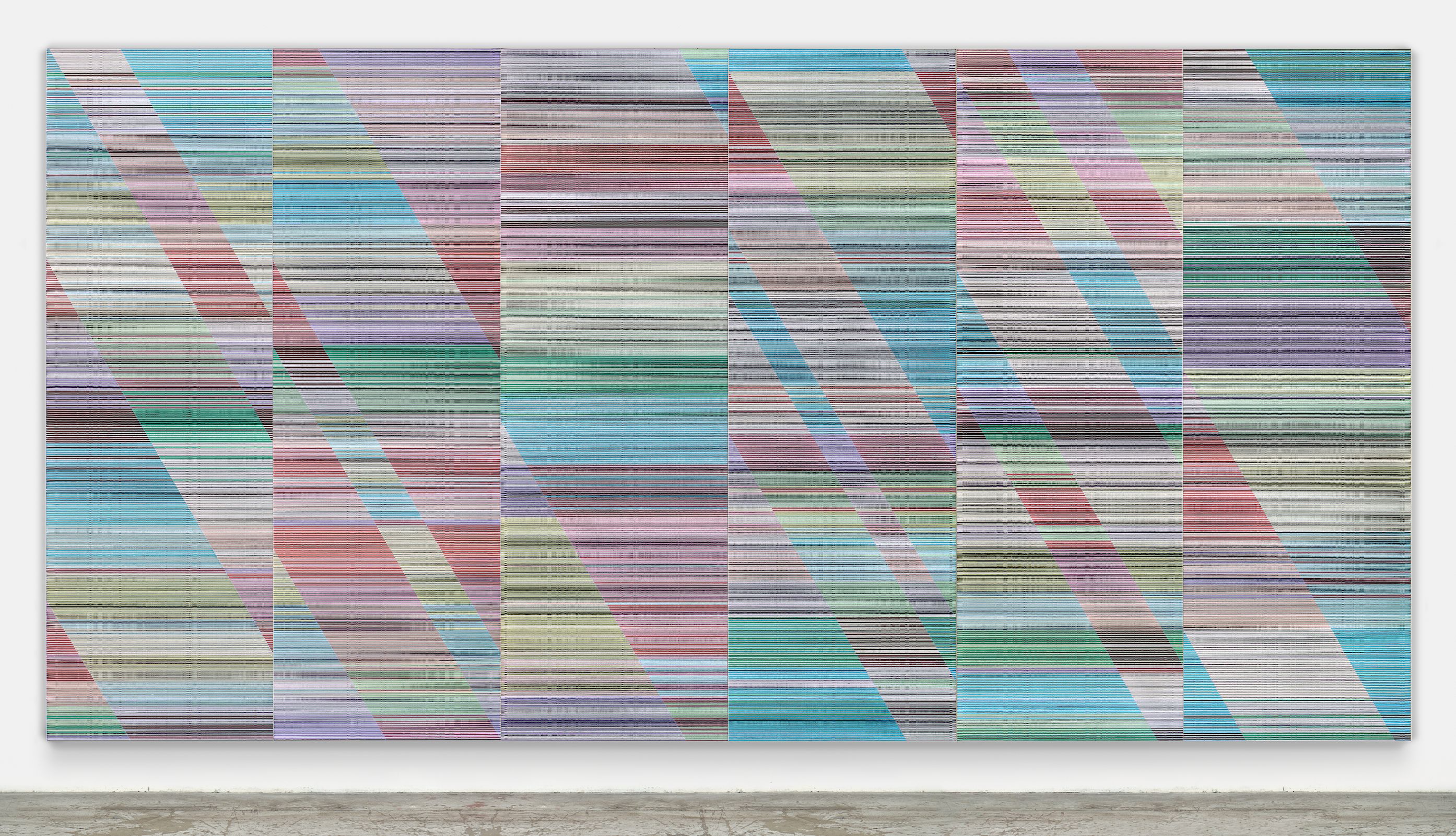 Syntonic Rhythm (Three part), 2023 by Peter Peri | Ocula