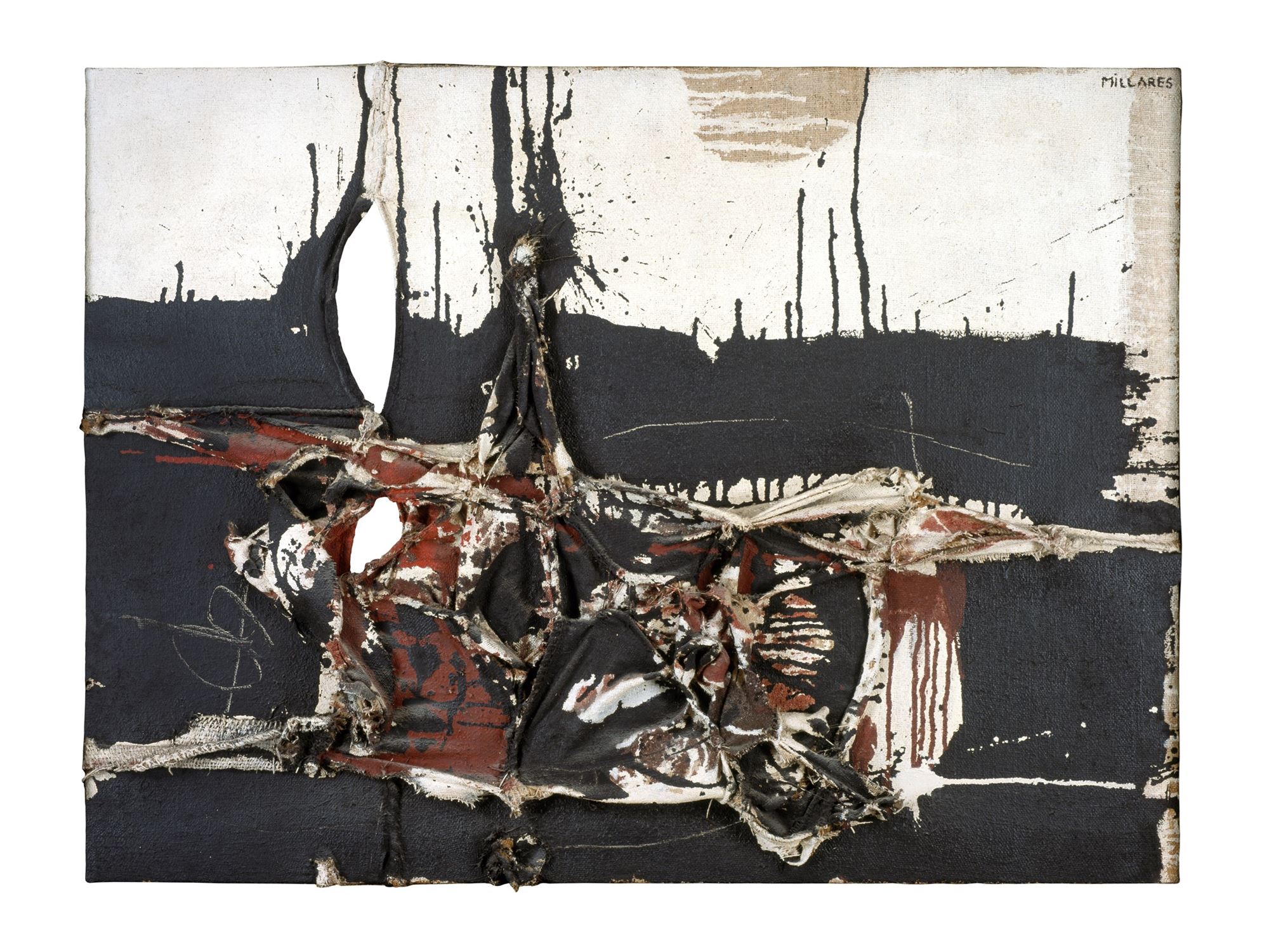 Manolo Millares Biography, Artworks & Exhibitions | Ocula Artist