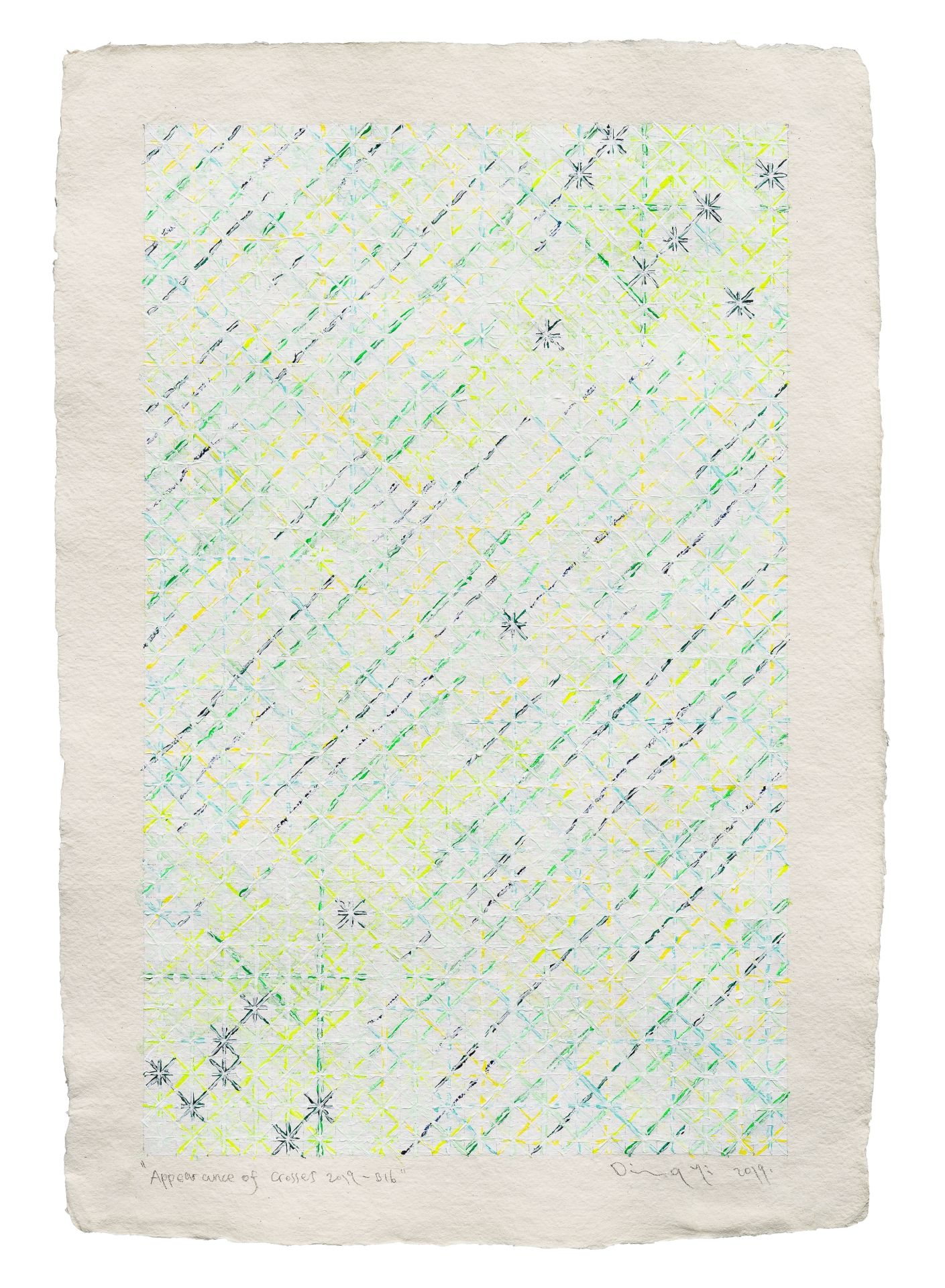 Ding Yi Artworks | Ocula Artist