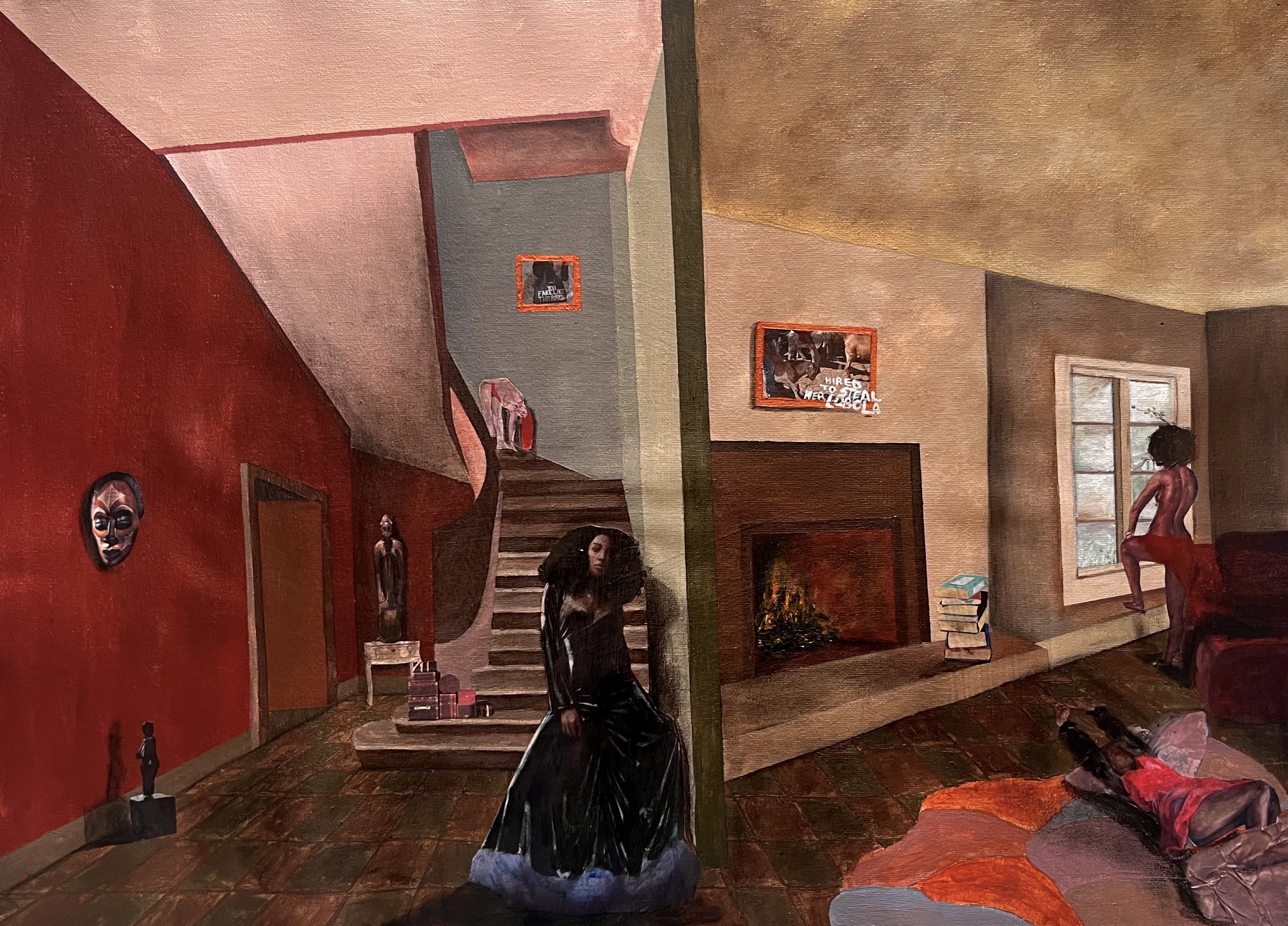 Glimpse of her museum, 2023 by Cinthia Sifa Mulanga | Ocula