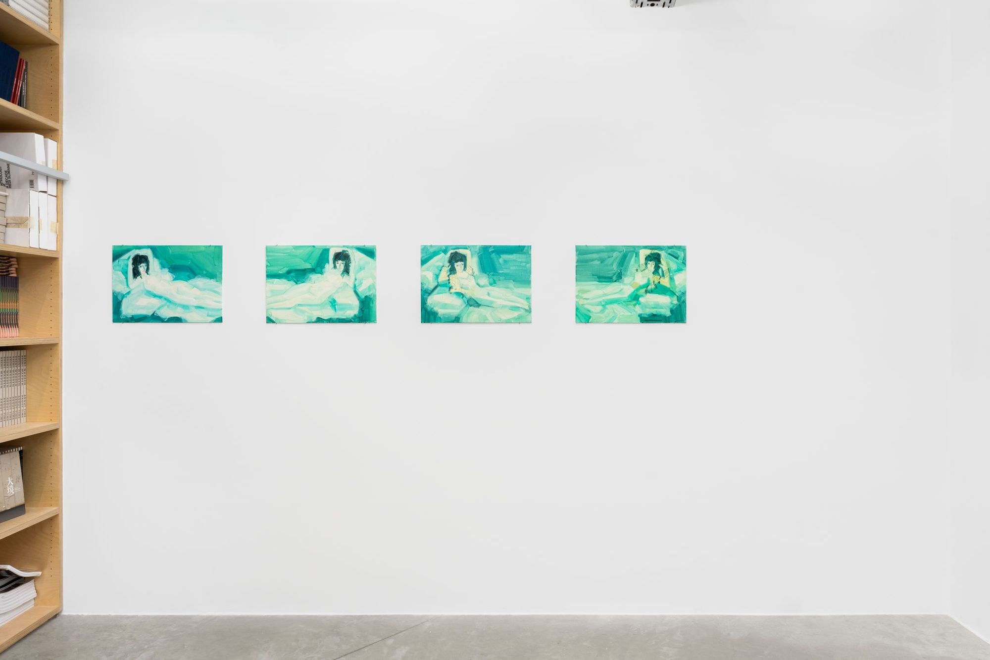Hu Zi, 'The Wall' at Almine Rech, Brussels, Belgium on 8 Sep–8 Oct 2022 ...