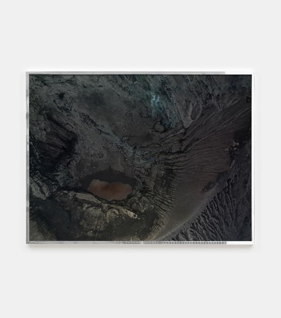Eye of Silence (Crimson Crater), 2023 by Charles Stankievech | Ocula
