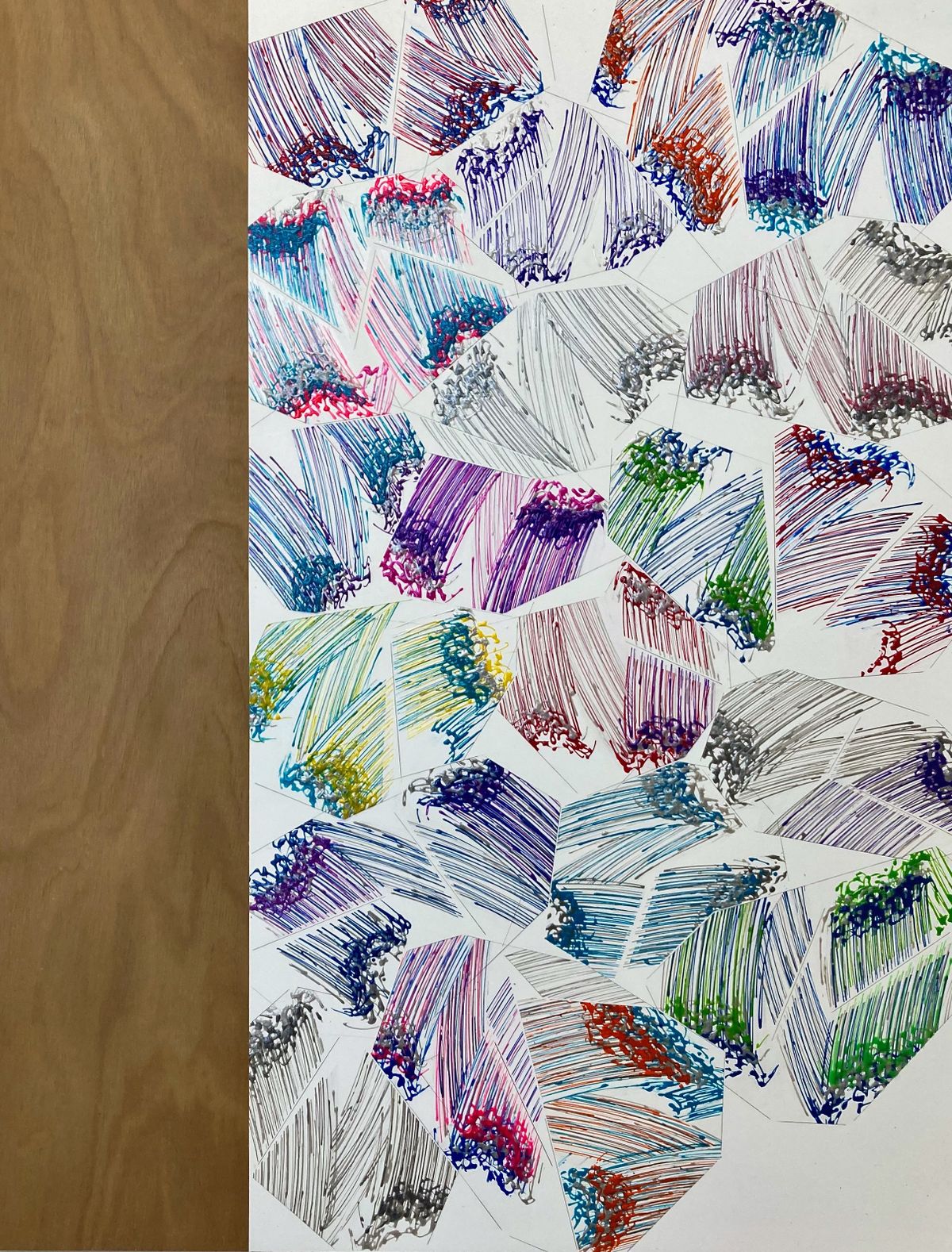 Abstract / Expression / Painting (Principle of Partition), 2021 by Kosuke Ikeda (池田 剛介) | Ocula