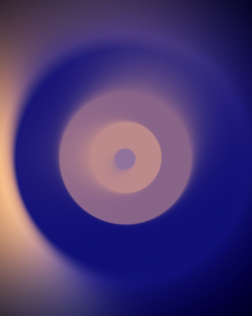 Soft Circle Study #2, 2024 by Zachary Lieberman | Ocula