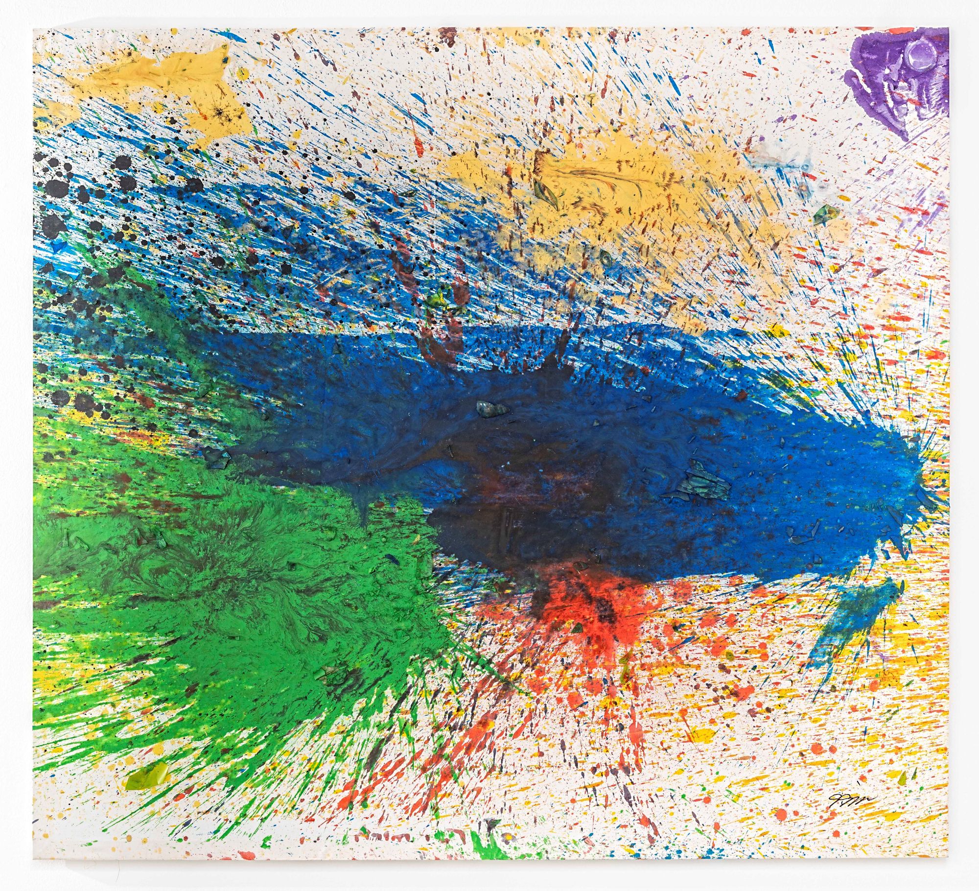 'Shozo Shimamoto' at Cardi Gallery, Milan, Italy on 19 Feb–18 Dec 2020 ...