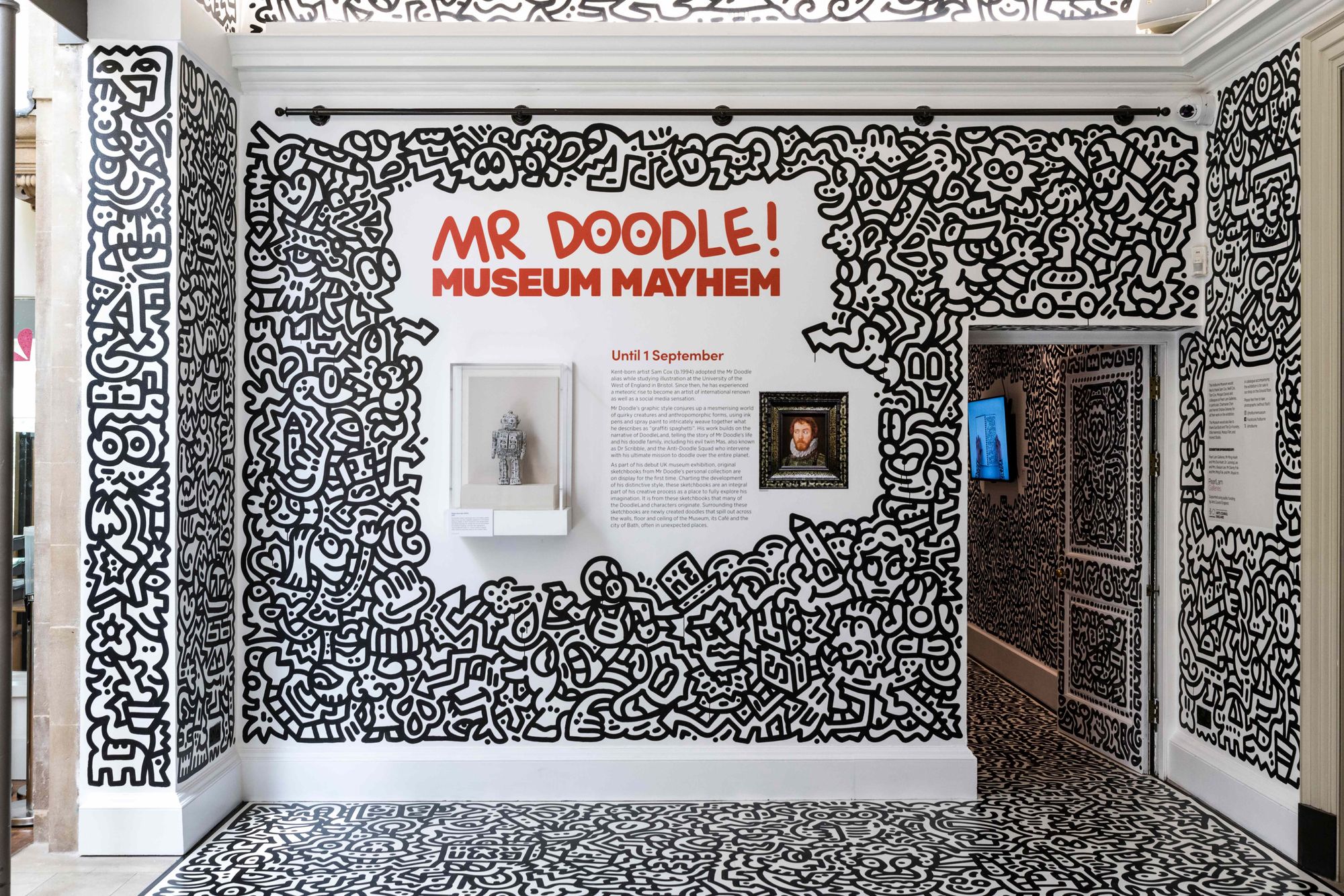 Mr Doodle, 'Museum Mayhem' at Pearl Lam Galleries, Hong Kong on 3 May–1 Sep 2024 | Ocula