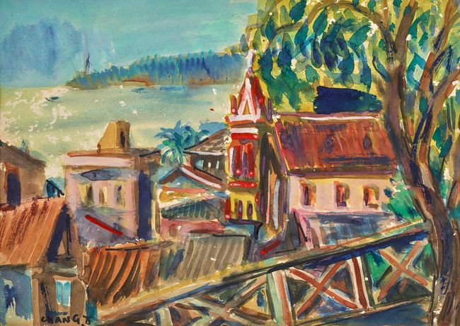 Tamsui Scenery, 1990 by CHANG WAN-CHUAN | Ocula