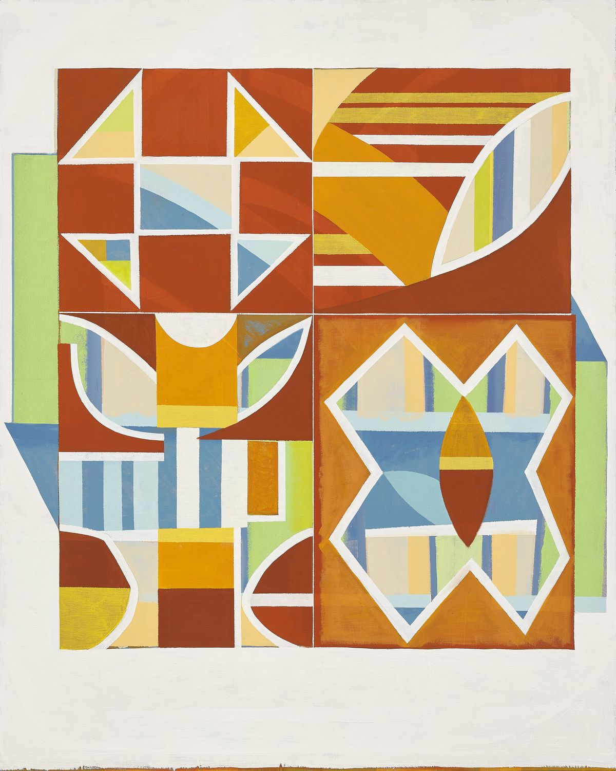 Overlapping, Emotions, 2022 by Liang Manqi, Oil on Canvas, 150 x 120 cm ...