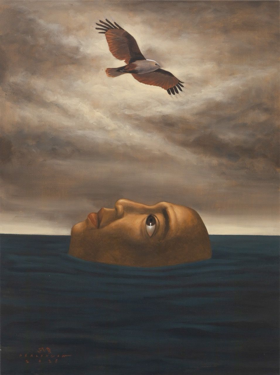 Brahminy Kite, 2025 by Elmer Borlongan | Ocula