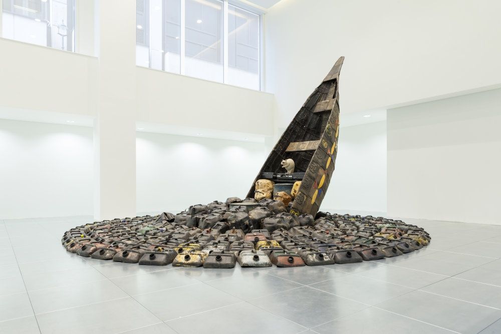 Rat Singer: Second Only to God!, 2013 by Romuald Hazoumè | Ocula