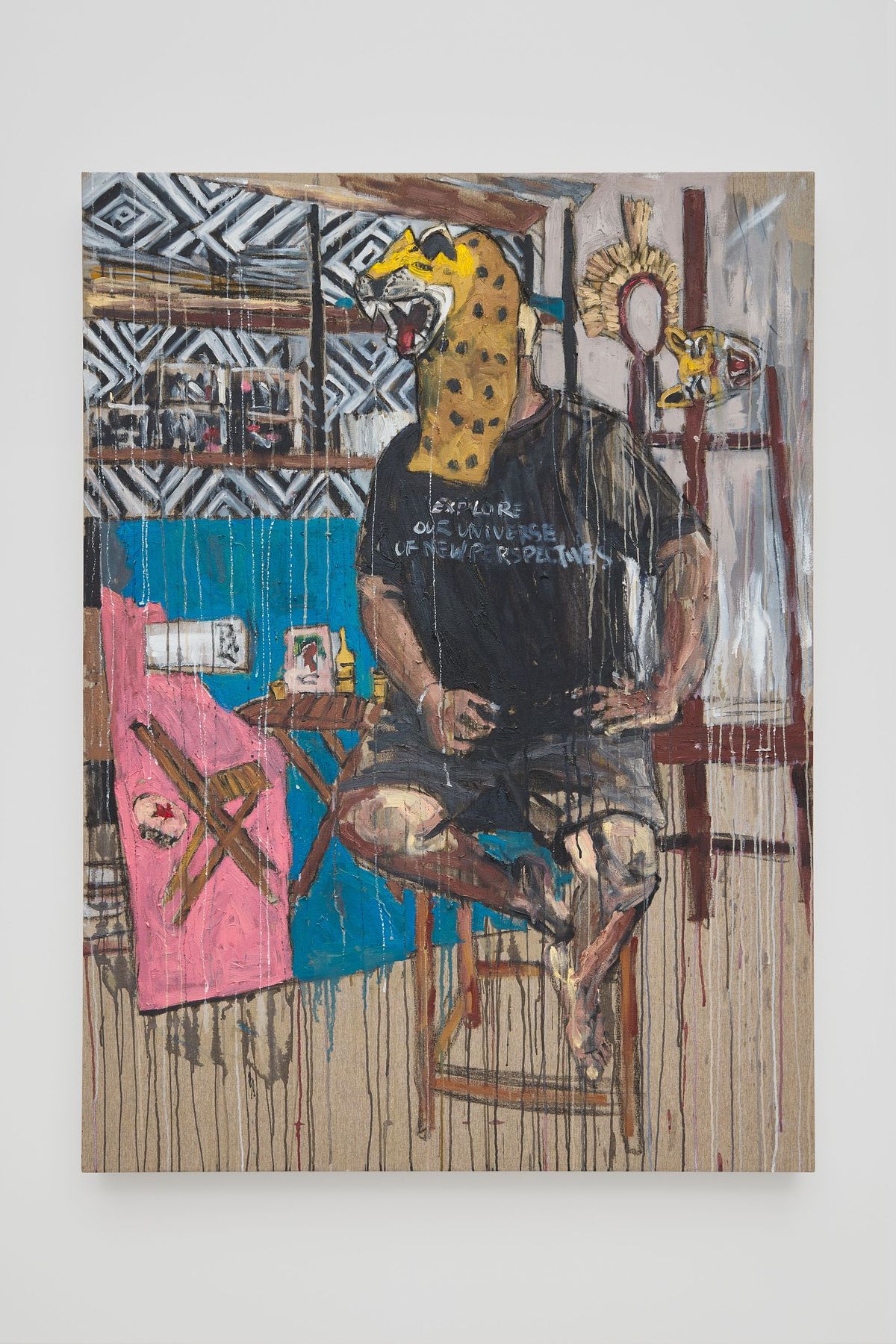 Denilson Baniwa from the series Artists in the Studio, 2023 by Panmela ...