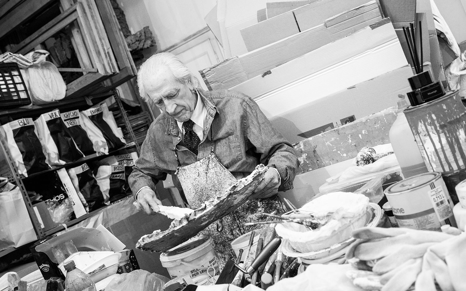 Pino Pinelli, 'Being a poet with a single word' at Dep Art Gallery ...