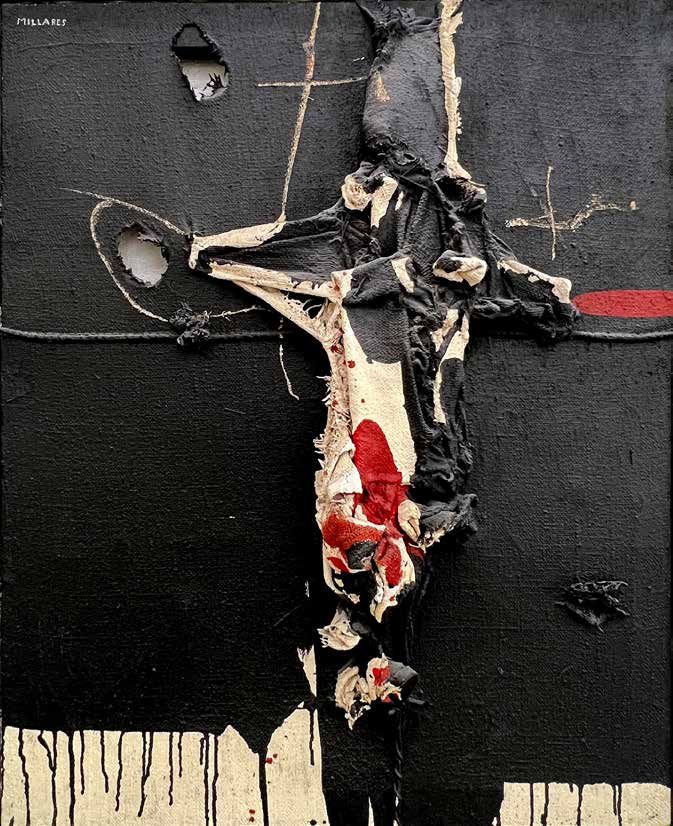 Manolo Millares Biography, Artworks & Exhibitions | Ocula Artist