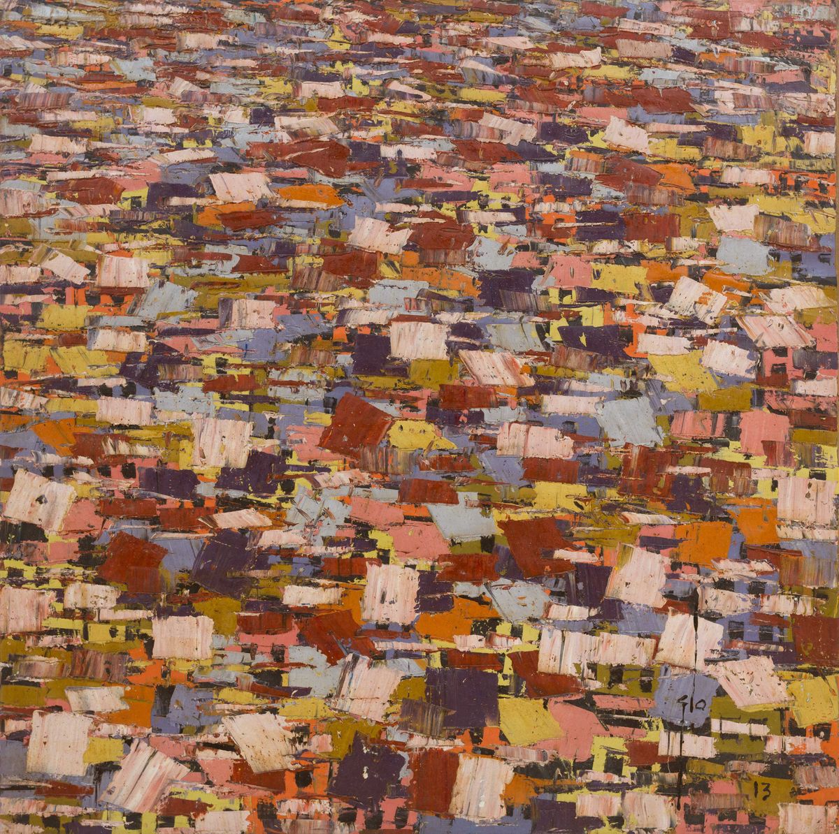 Townscape, 2013 by Ablade Glover, Oil on canvas, (1) | Ocula