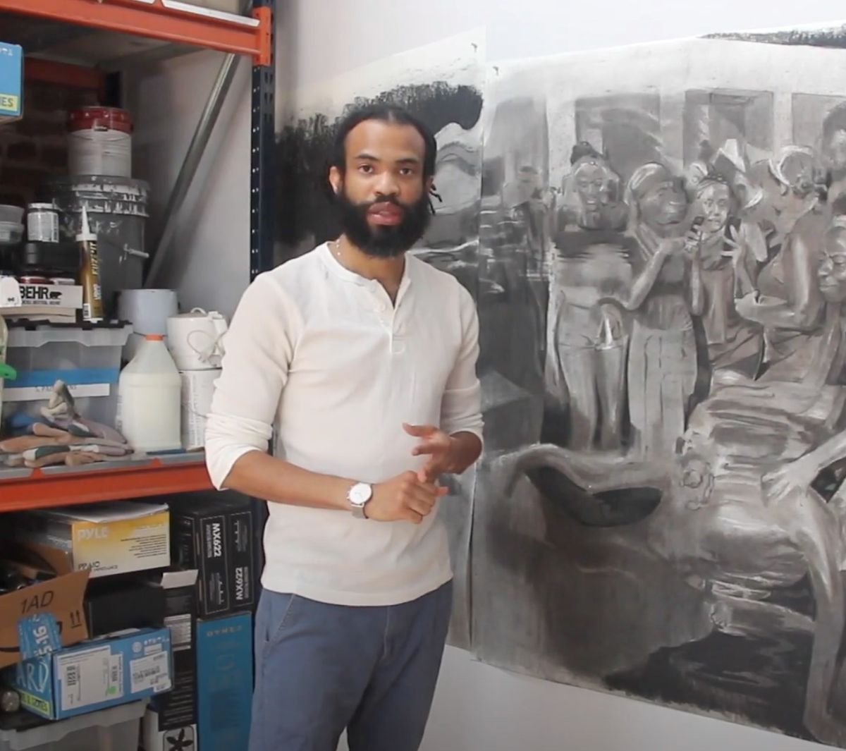 Cosmo Whyte Previews New Artwork Exploring Current Social Issues | Ocula