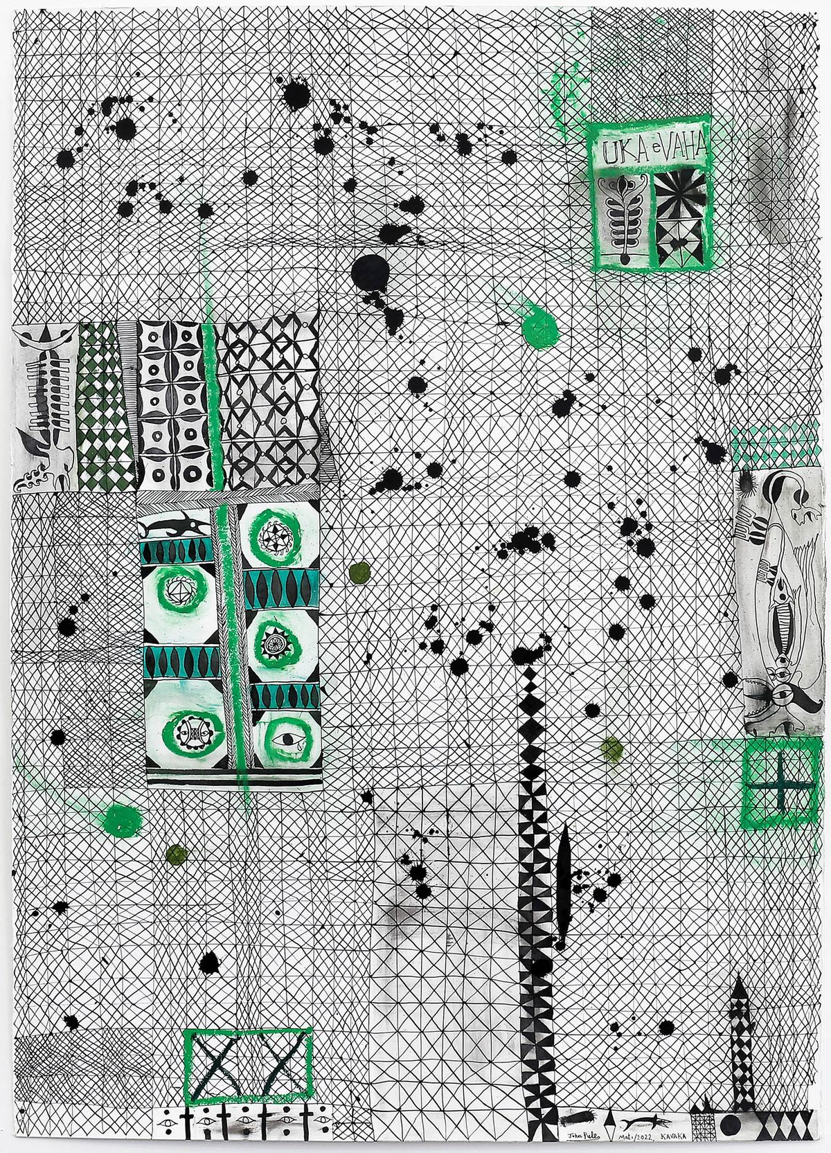 Uka e Vaha, Kavaka, 2022 by John Pule | Ocula