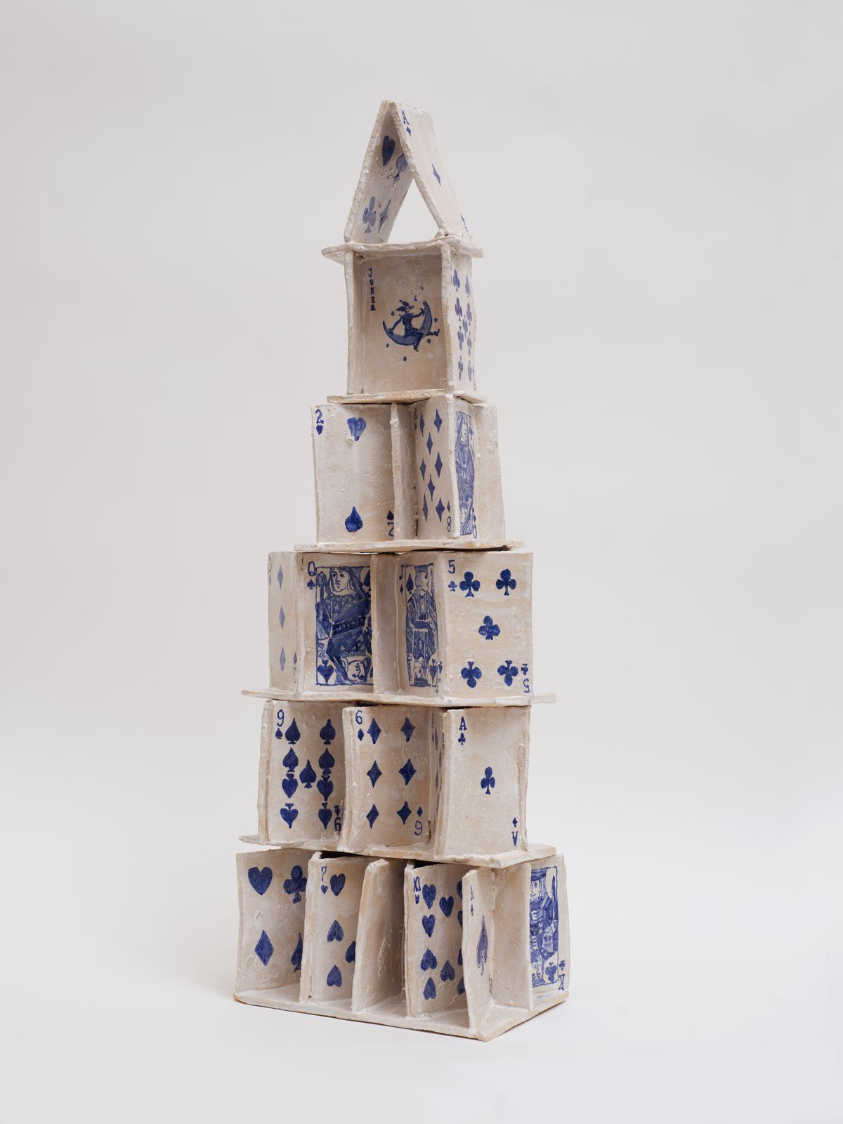 Very Tall Card House, 2018 by Jesse Edwards | Ocula