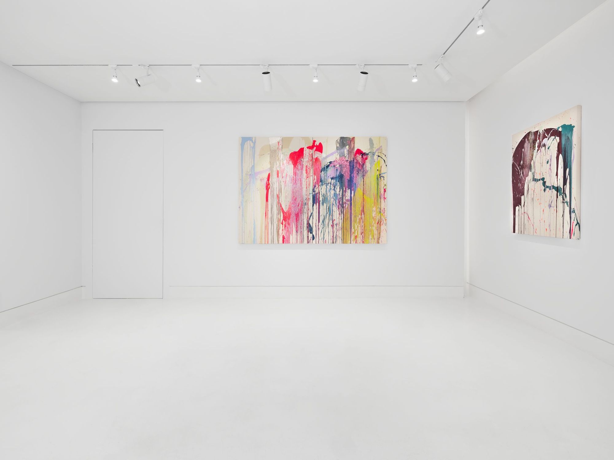 John M Armleder, 'Quasi Nocturne' at Almine Rech, Monaco, Monte Carlo ...