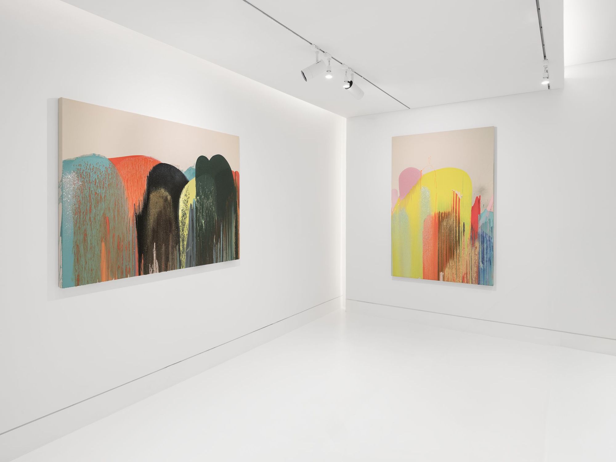 John M Armleder, 'Quasi Nocturne' at Almine Rech, Monaco, Monte Carlo ...