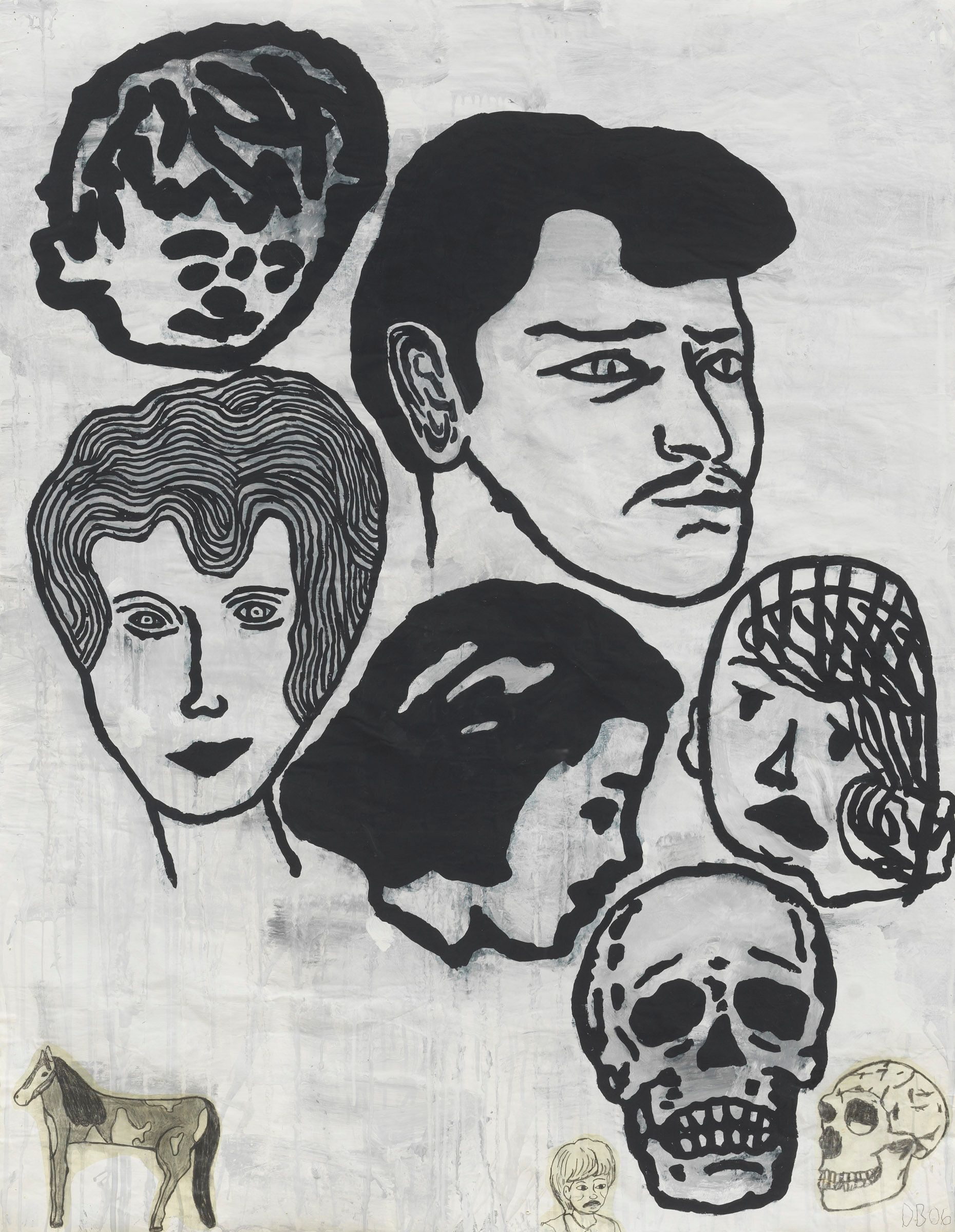 Donald Baechler Artworks | Ocula Artist
