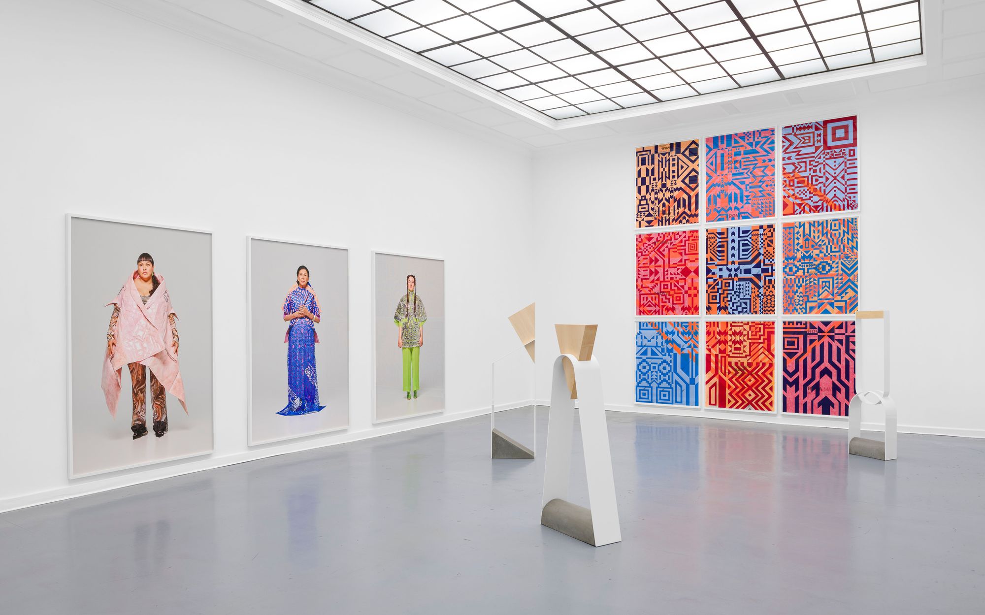 Caroline Monnet, 'Resilient to the Bones' at SETAREH, Berlin, Germany ...