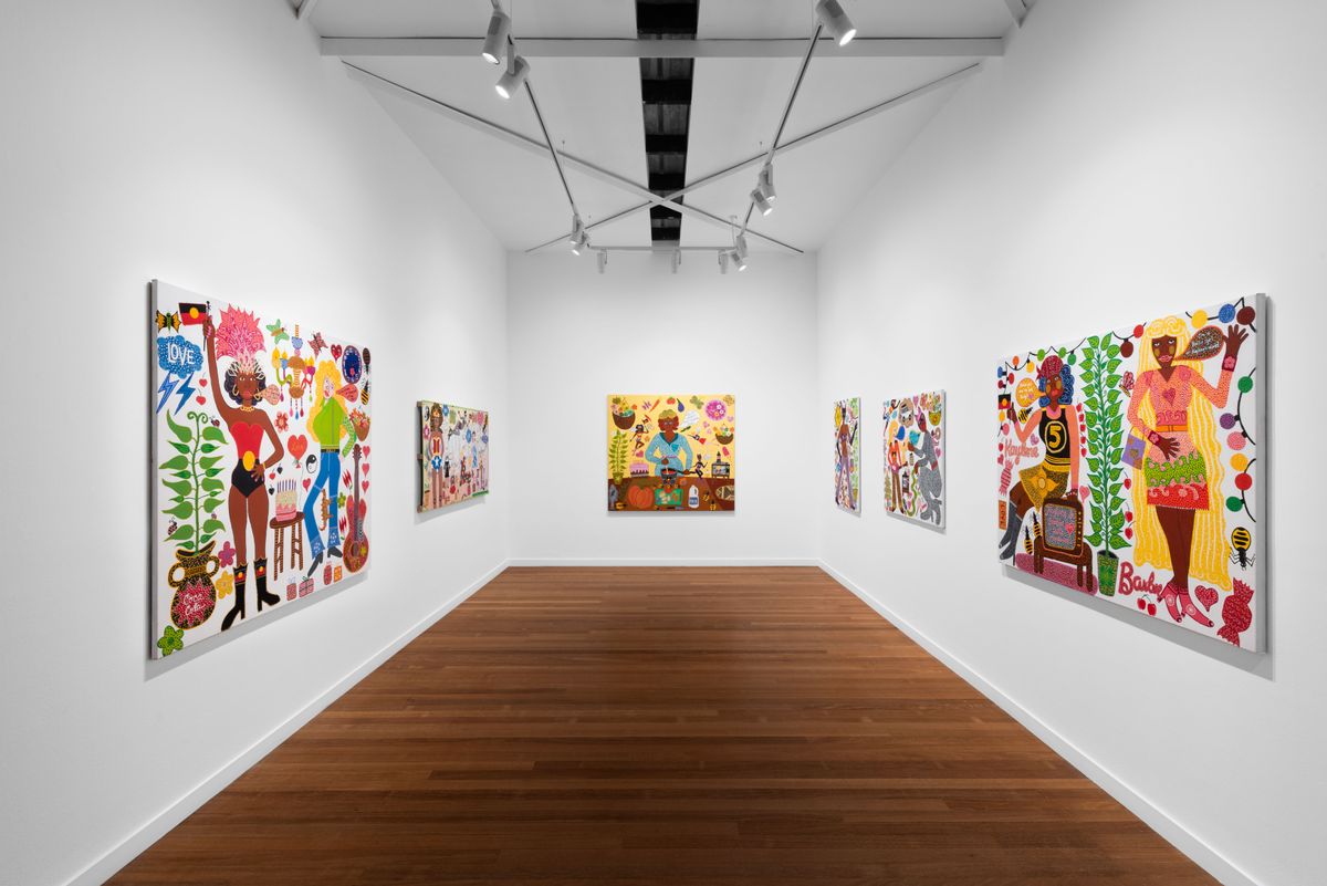 Kaylene Whiskey, 'Indulkana Soup' at Roslyn Oxley9 Gallery, Sydney ...