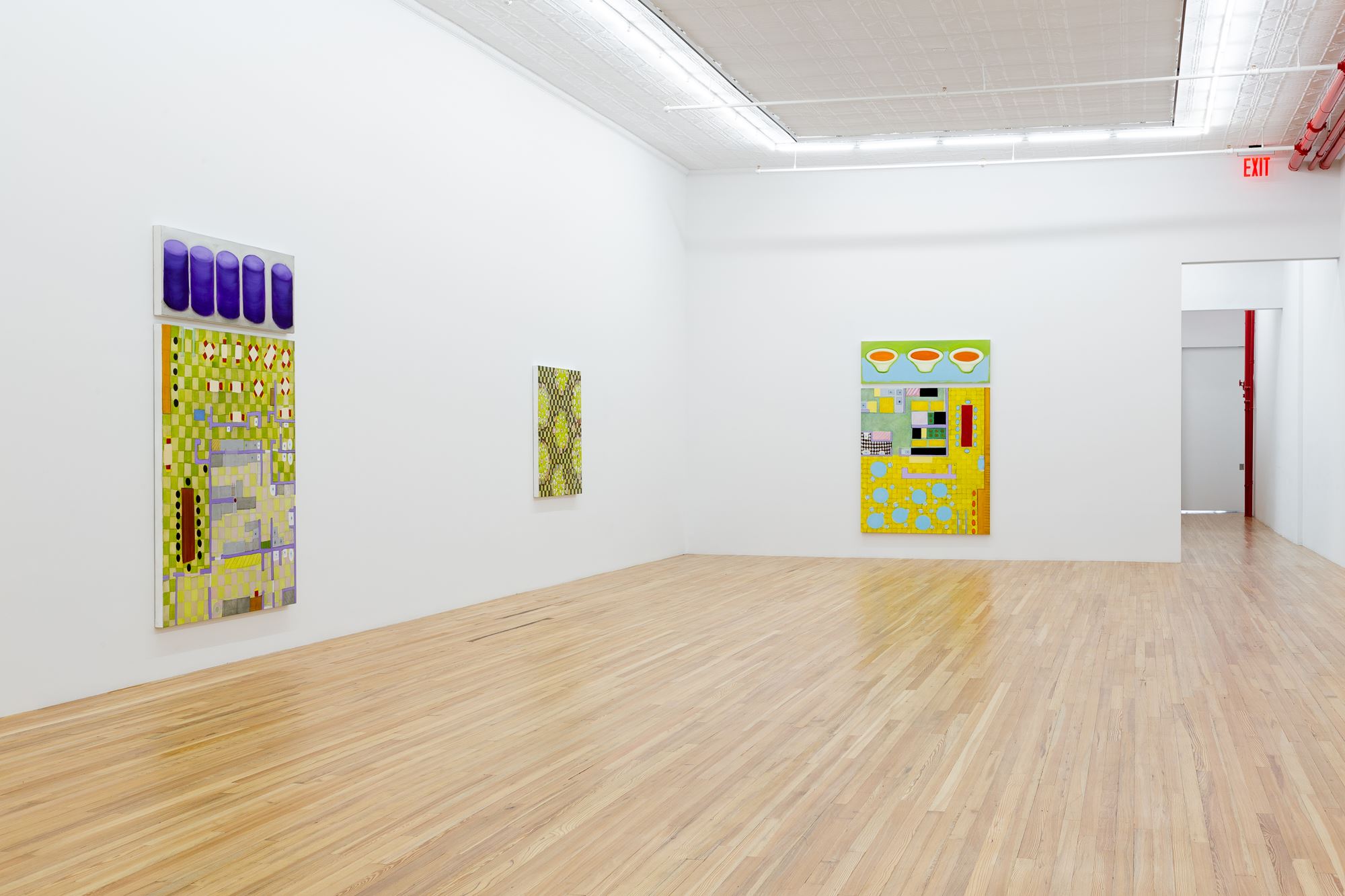 Kim Dingle, 'Restaurant Mandalas' at Andrew Kreps Gallery, 22 Cortlandt ...