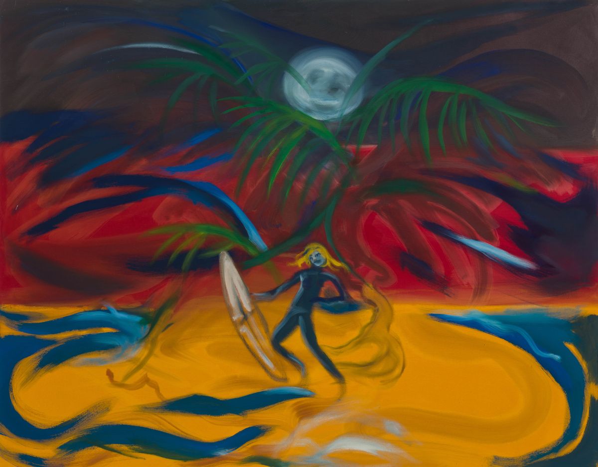 Crazy German Surfer, 2021 by Sophie von Hellermann | Ocula