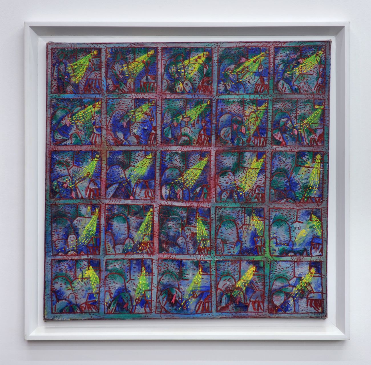 Madame Cézanne Falling Out of Chair, 1972 by Elizabeth Murray | Ocula