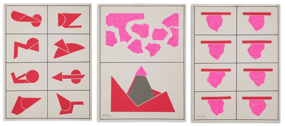 Untitled (Game of Forms), 2013 by Geta Brătescu | Ocula