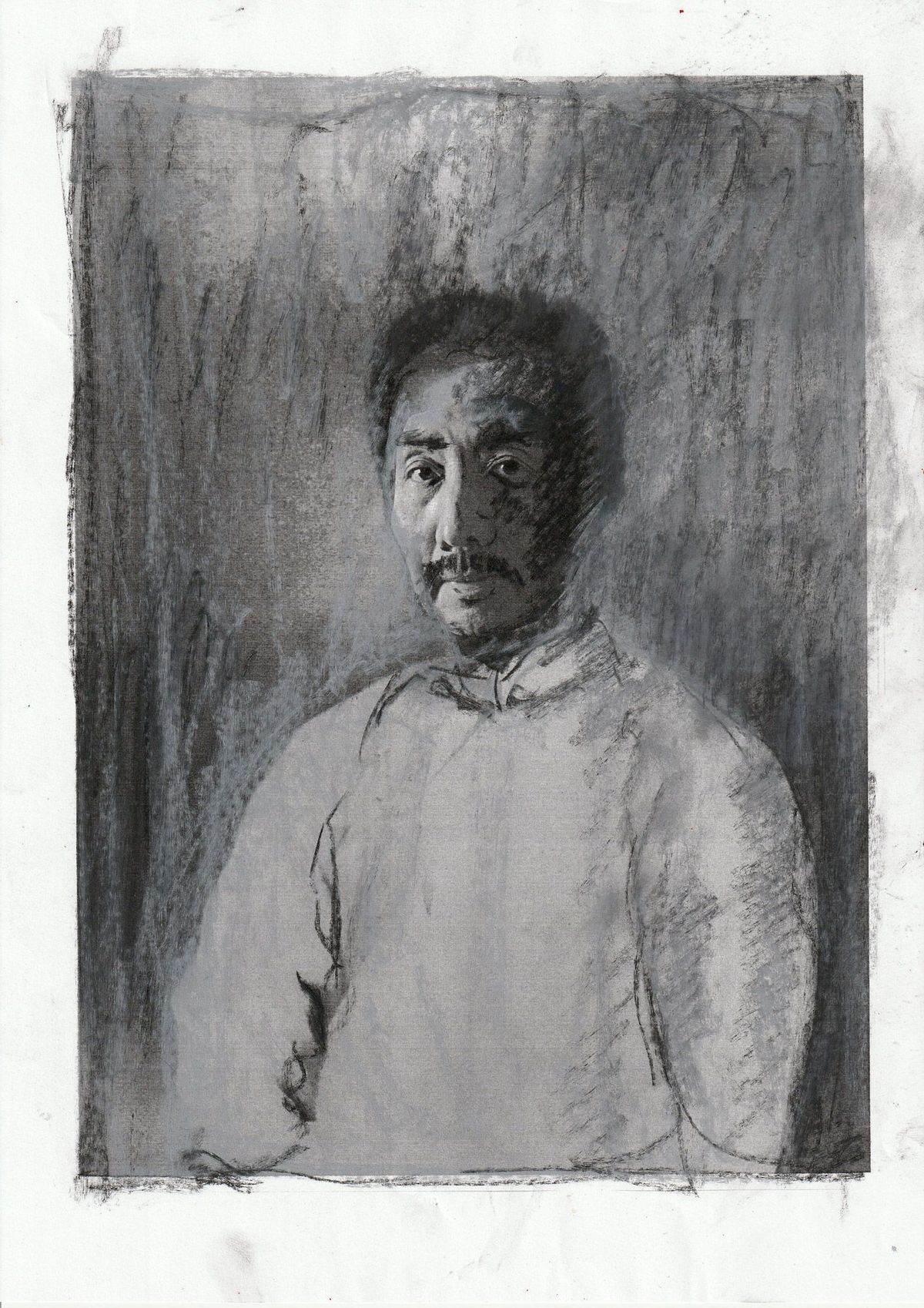 Portraits for the Wild Grass (Study 4), 2023 by Morimura Yasumasa ...