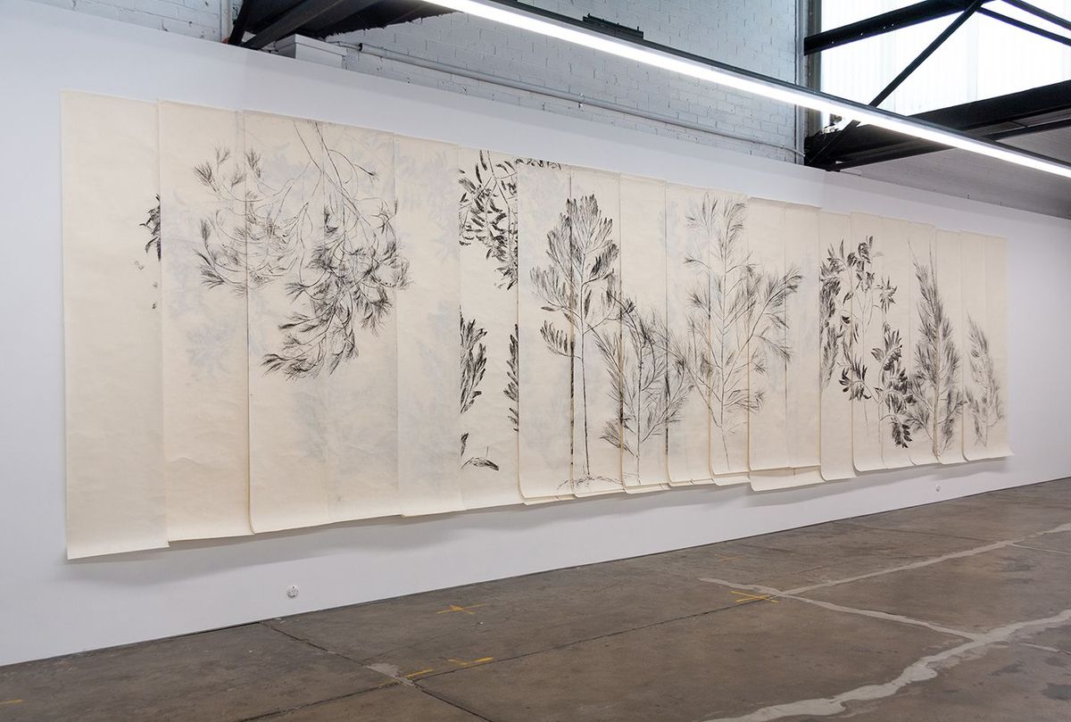 Simryn Gill, 'Over our heads' at 1301SW, Melbourne, Australia on 20 Jul ...