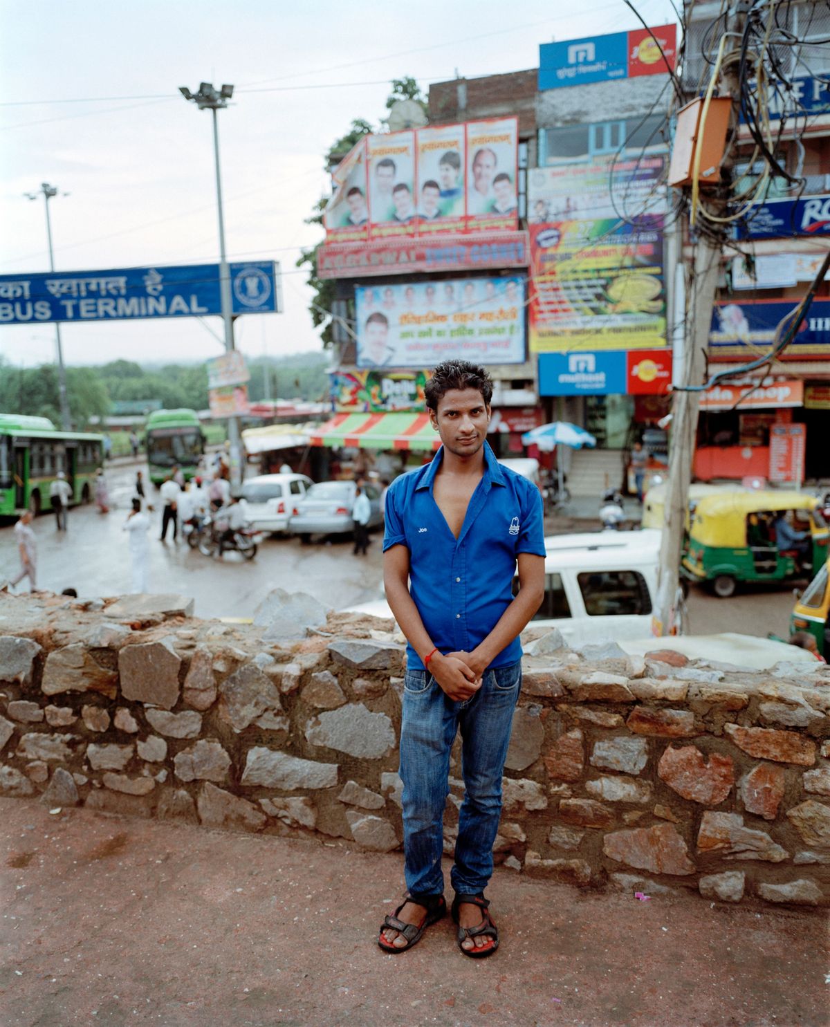 Ashok, Mehrauli Bus Terminal, 2012 by Sunil Gupta | Ocula