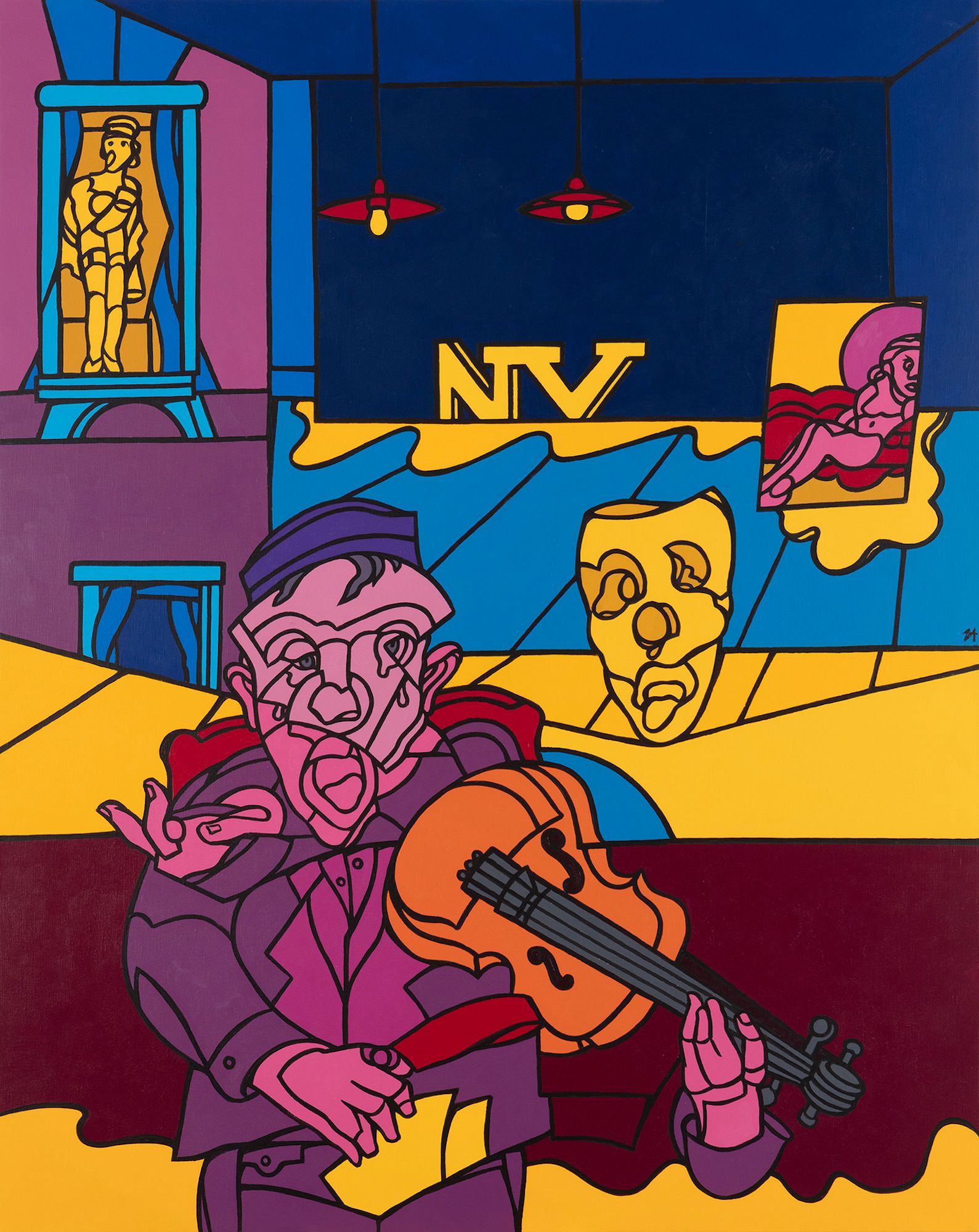 Valerio Adami Artworks | Ocula Artist