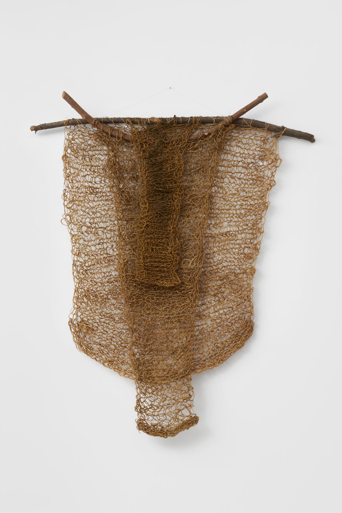 Three-fold [Potrójna], 1980 by Barbara Levittoux-Świderska, Wool, sisal ...