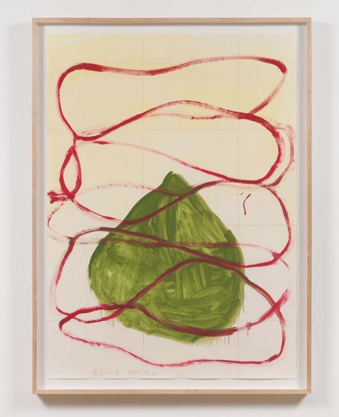 Zhang Enli's Unique Abstraction at Hauser & Wirth | Ocula