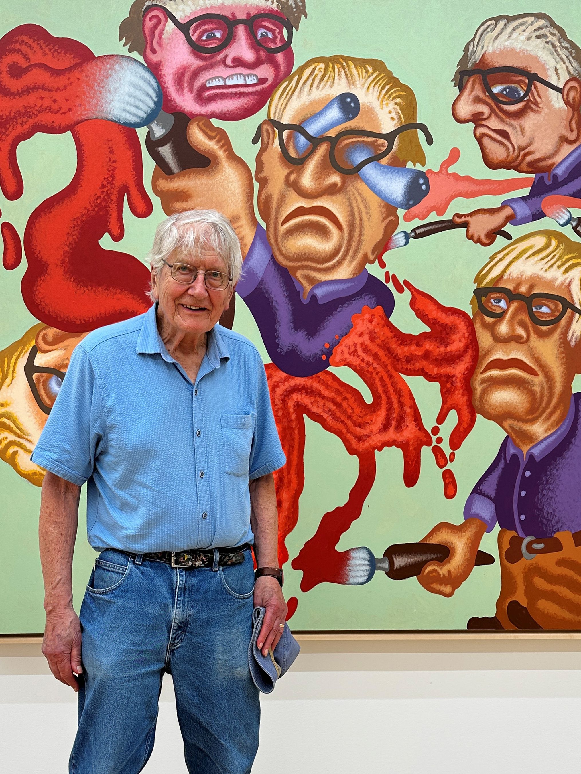 Genre-Defying American Painter Peter Saul Joins Gladstone Gallery | Ocula