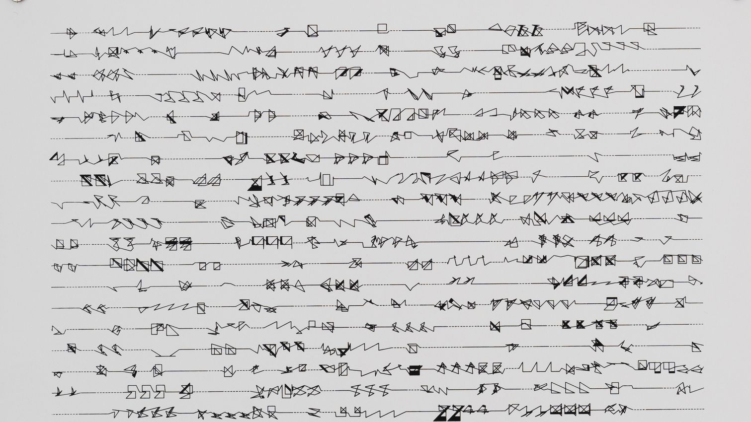 Manfred Mohr's Art For Sale, Exhibitions & Biography | Ocula Artist